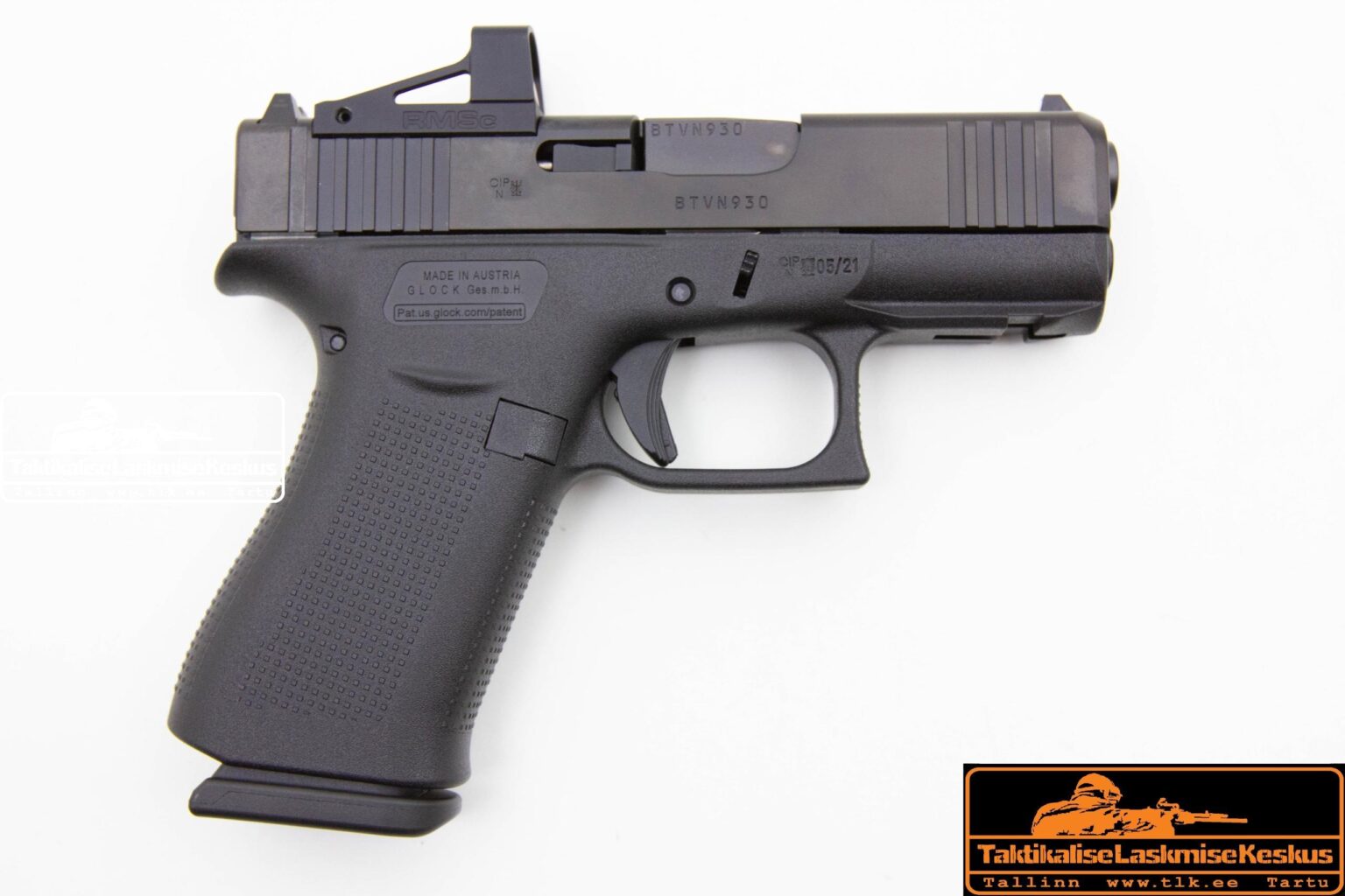 Glock 43X MOS combo RMSc Shield - Taktikalise Laskmise Keskus